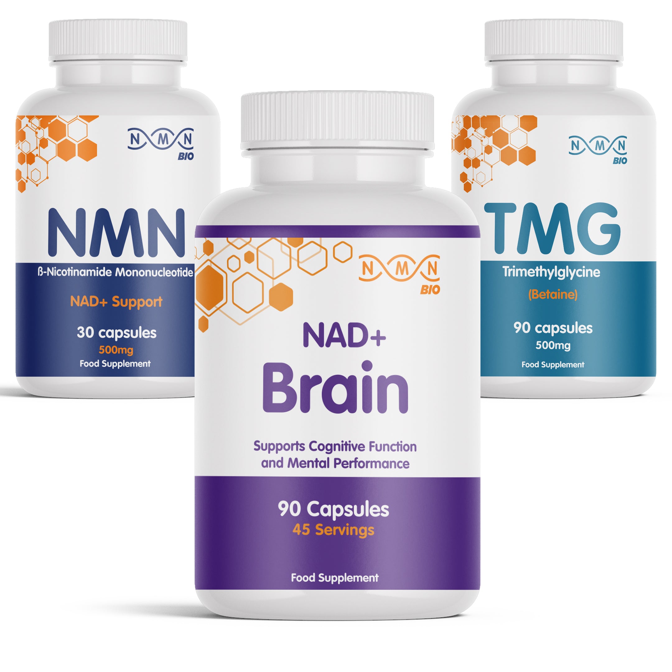 Morning Bundle | NAD+ Brain | NMN | TMG | NMNBIO